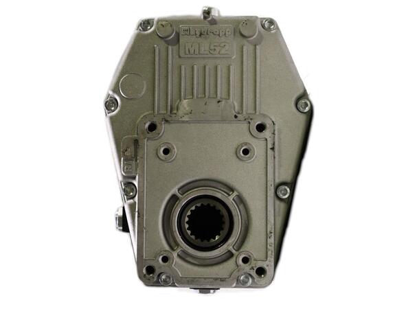 Hydraulisk gir 21.ML52-2-1:3,4 Hylse mot 1 3/8'' - 6 spline akseltapp ...